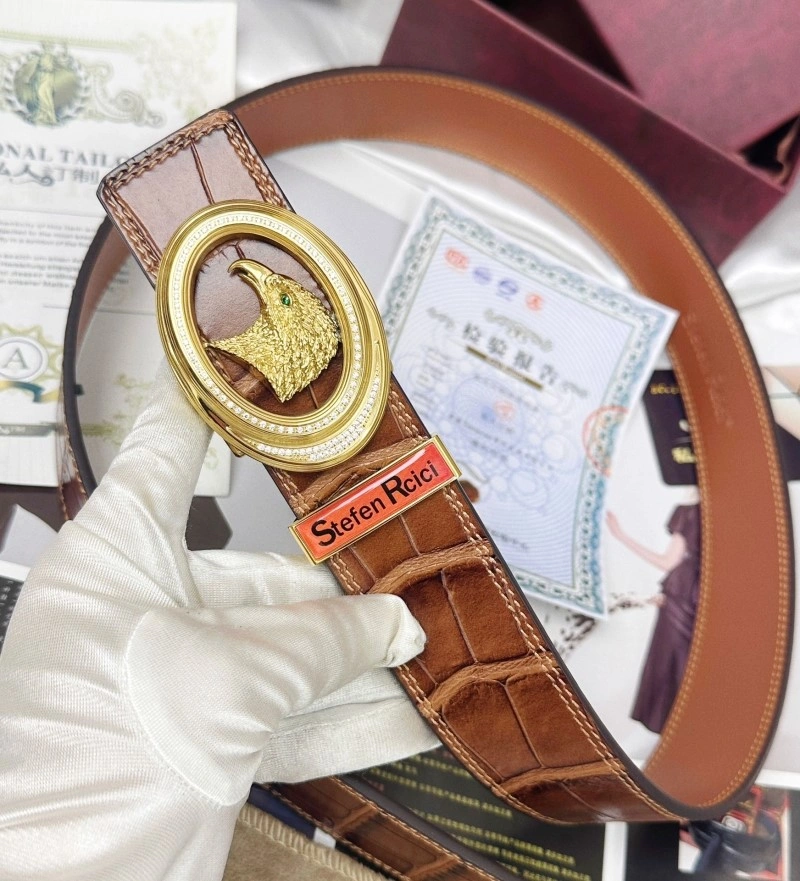 Brand-authenticated Stefano Ricci Belts
