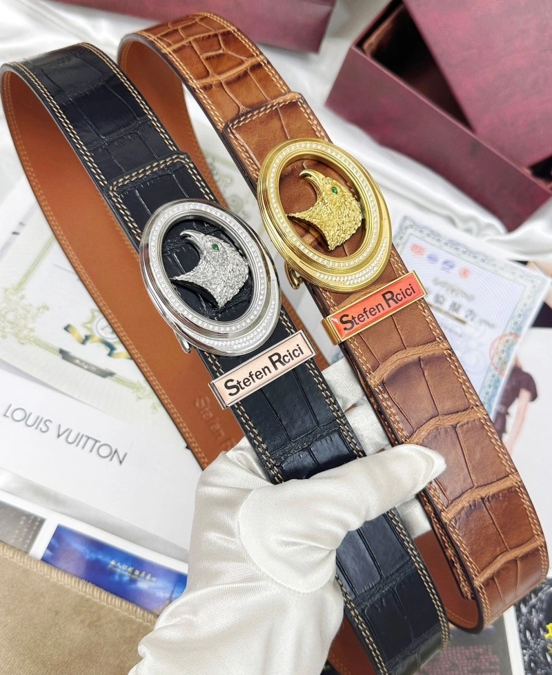 Brand-authenticated Stefano Ricci Belts