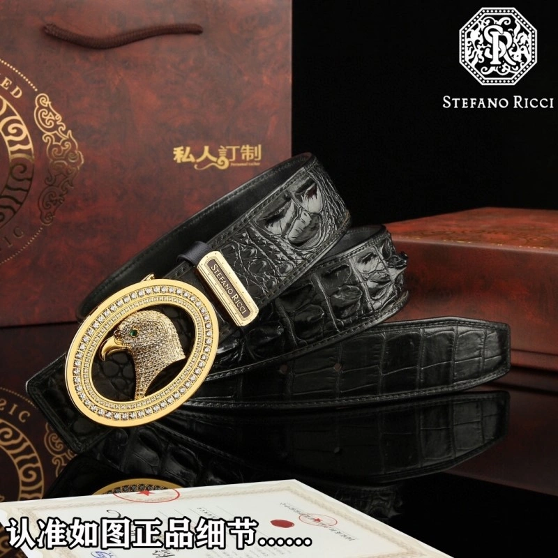 Accurate model Stefano Ricci Belts