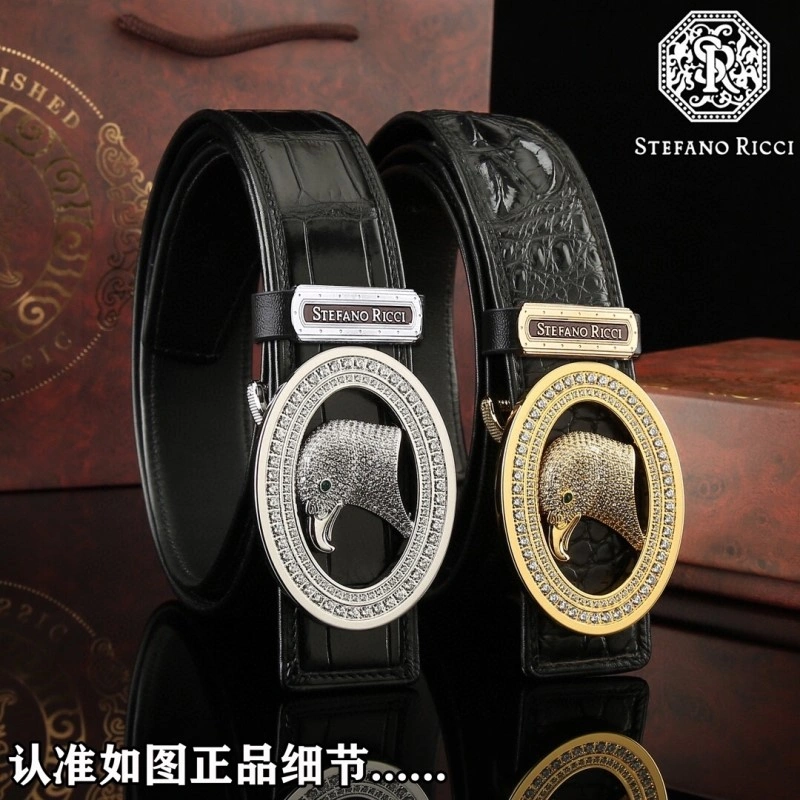 Accurate model Stefano Ricci Belts