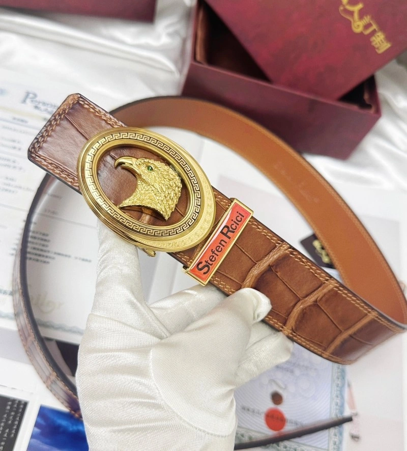 Accurate model Stefano Ricci Belts