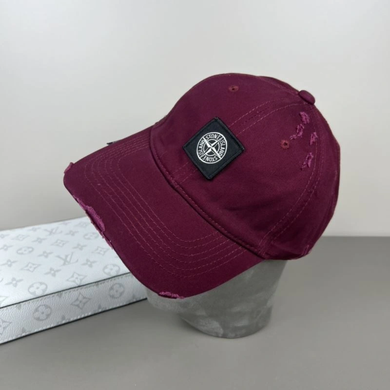 Brand-authenticated Stone Island Caps