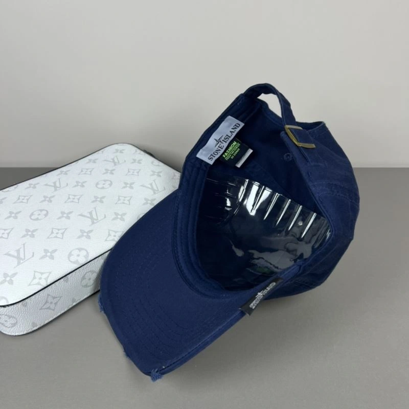 Brand-authenticated Stone Island Caps