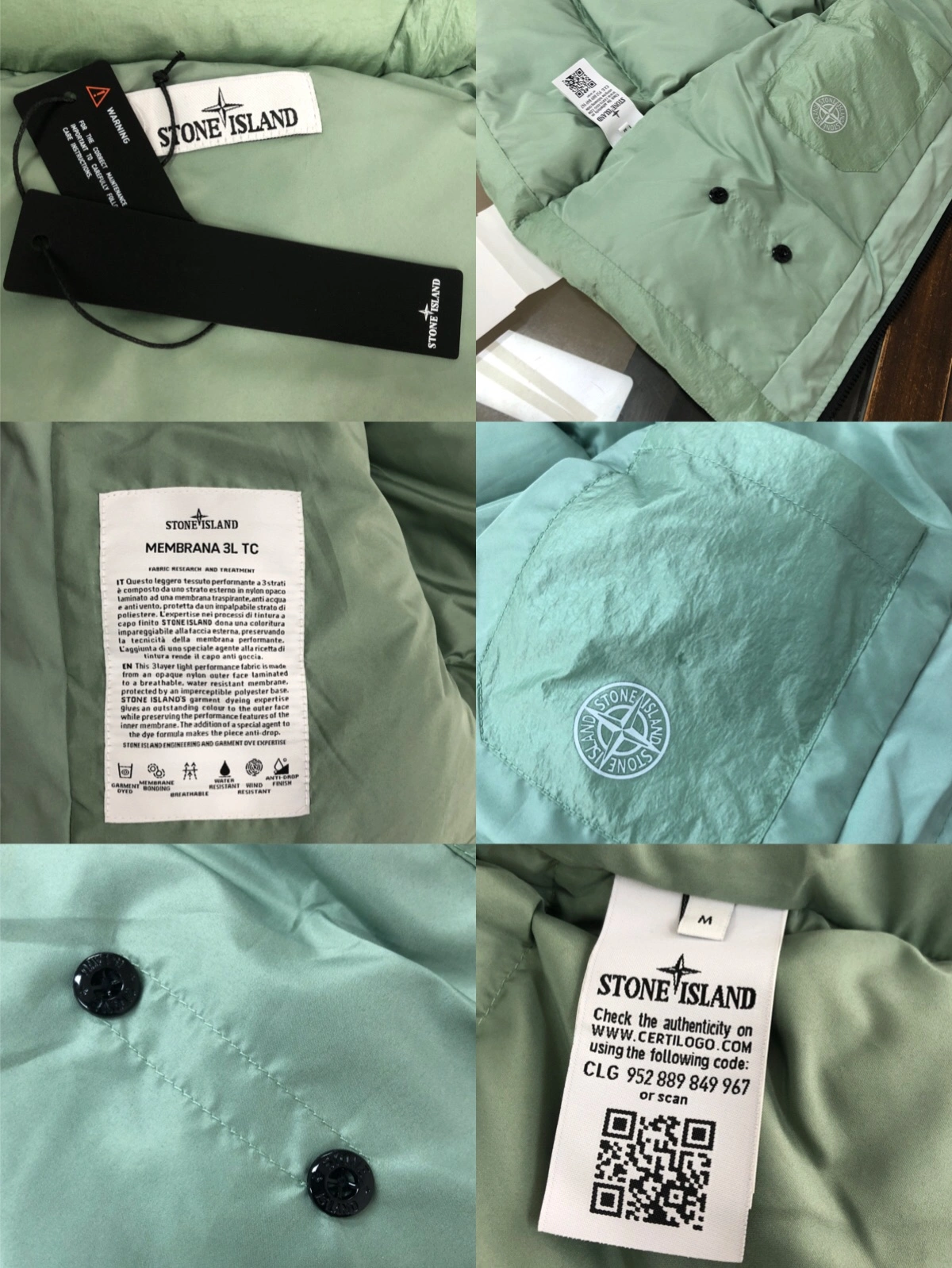 Genuine Stone Island Down Jackets