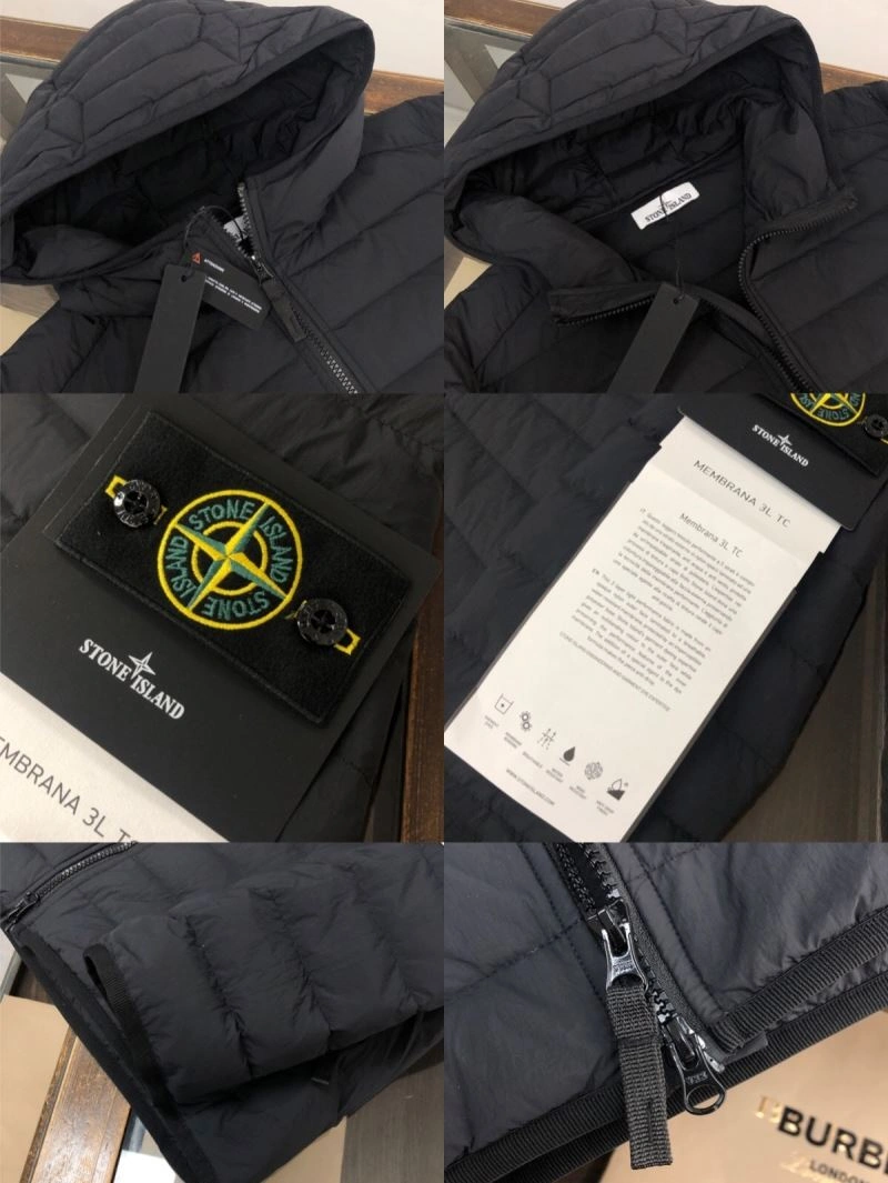 Indistinguishable Stone Island Down Jackets