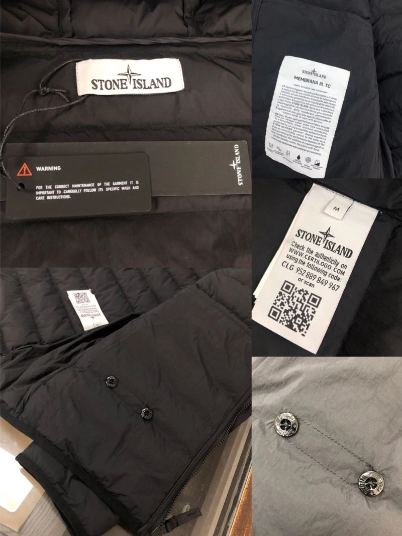 Indistinguishable Stone Island Down Jackets