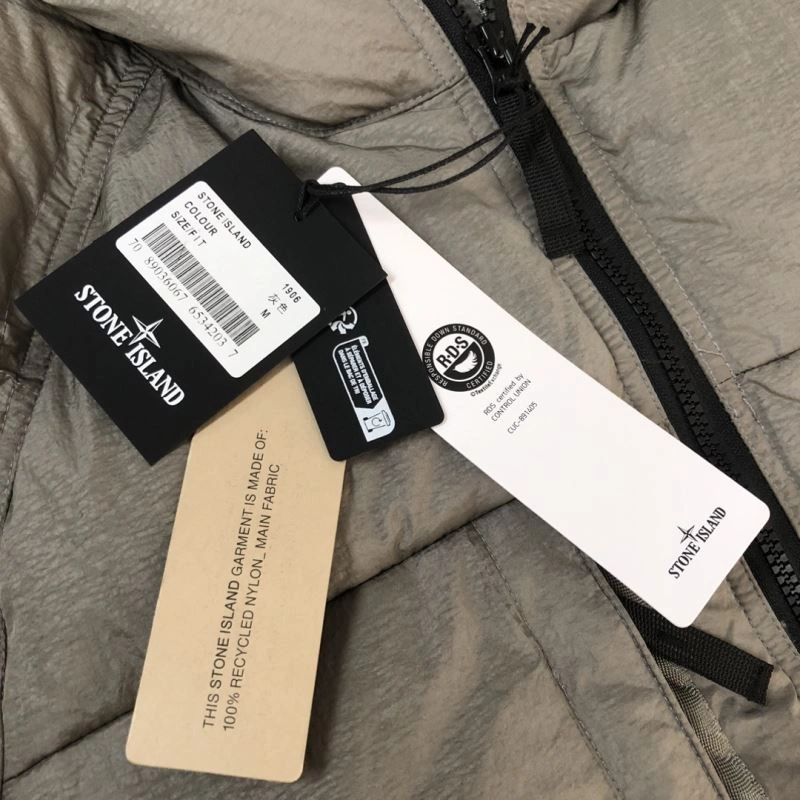 Top mirror Stone Island Down Jackets