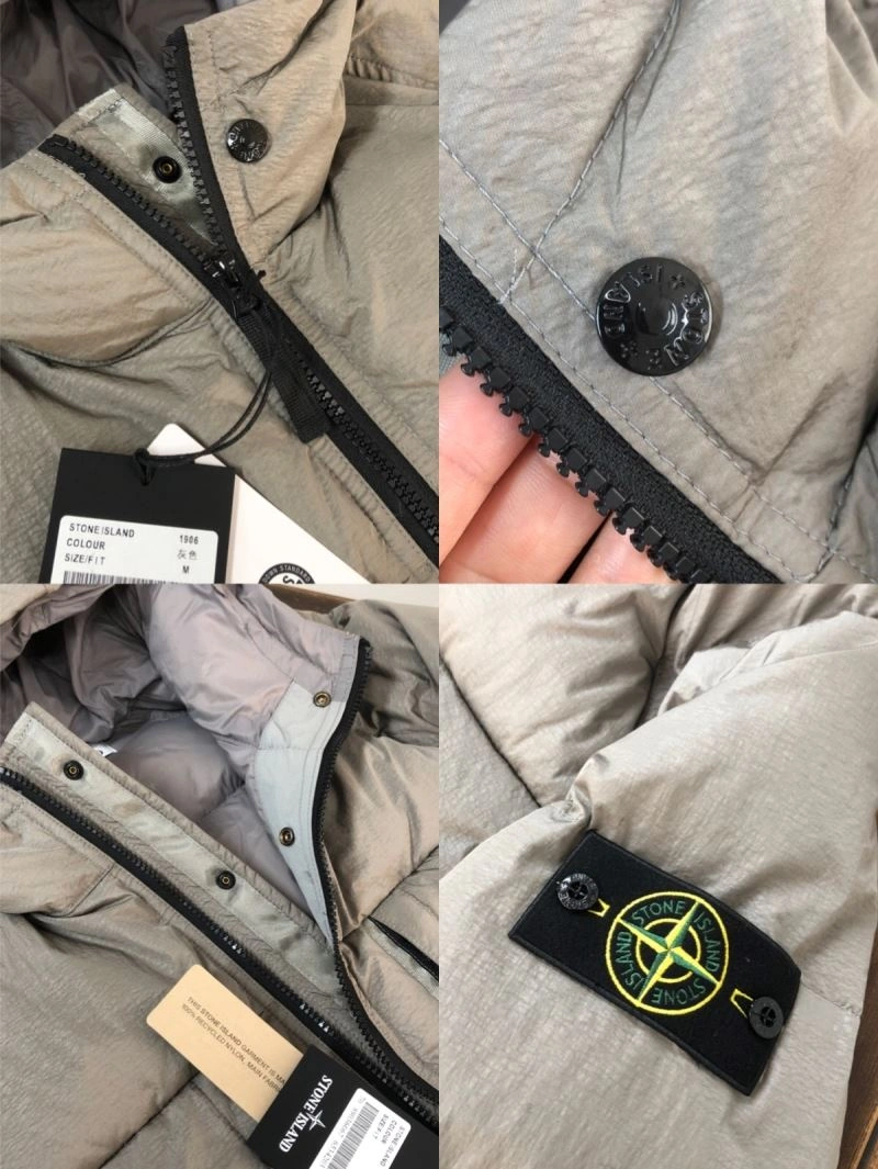 Top mirror Stone Island Down Jackets