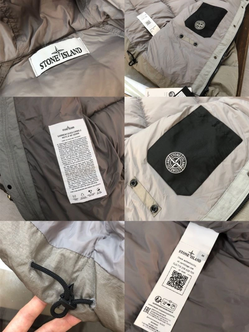 Top mirror Stone Island Down Jackets