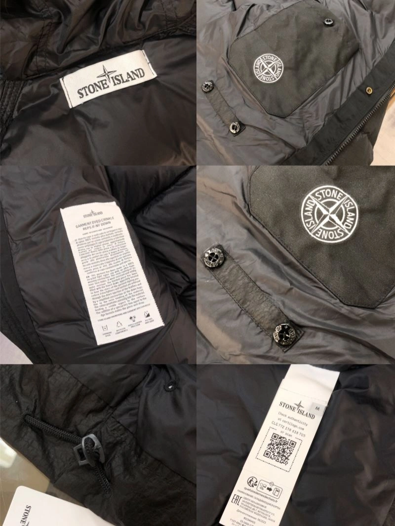 Precise copy Stone Island Down Jackets