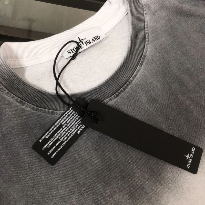 Brand-authenticated Stone Island T-Shirts