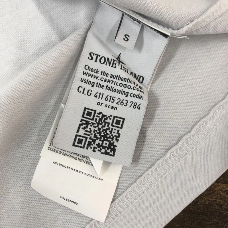 Brand-authenticated Stone Island T-Shirts