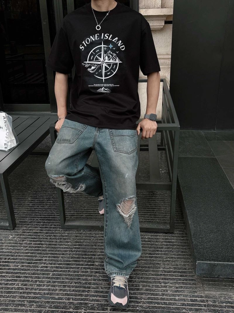 Accurate model Stone Island T-Shirts