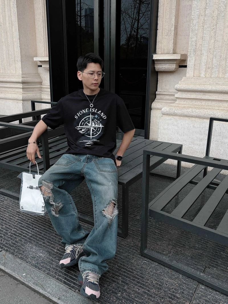 Accurate model Stone Island T-Shirts