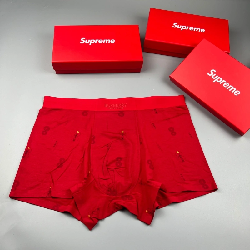 Brand-authenticated Supreme Underwear