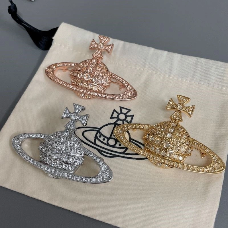 Brand-authenticated Swarovski Brooches