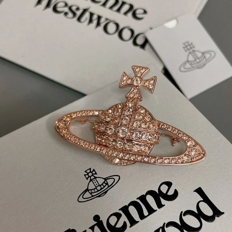 Brand-authenticated Swarovski Brooches