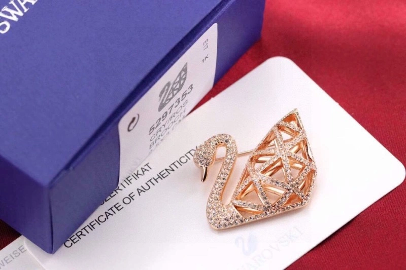 Top mirror Swarovski Brooches