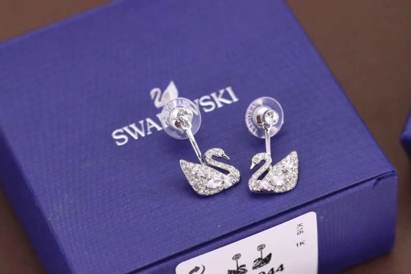 Top mirror Swarovski Earrings