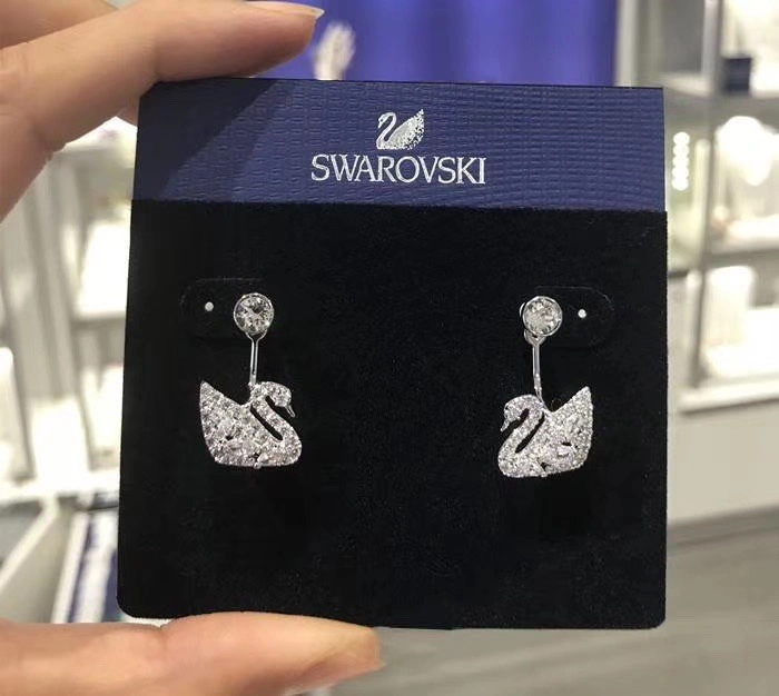 Top mirror Swarovski Earrings