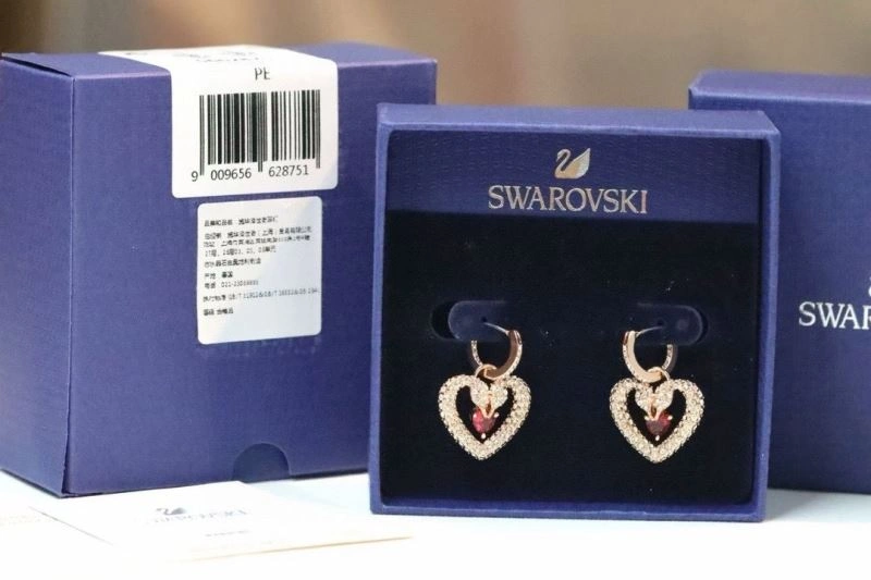 Brand-authenticated Swarovski Earrings