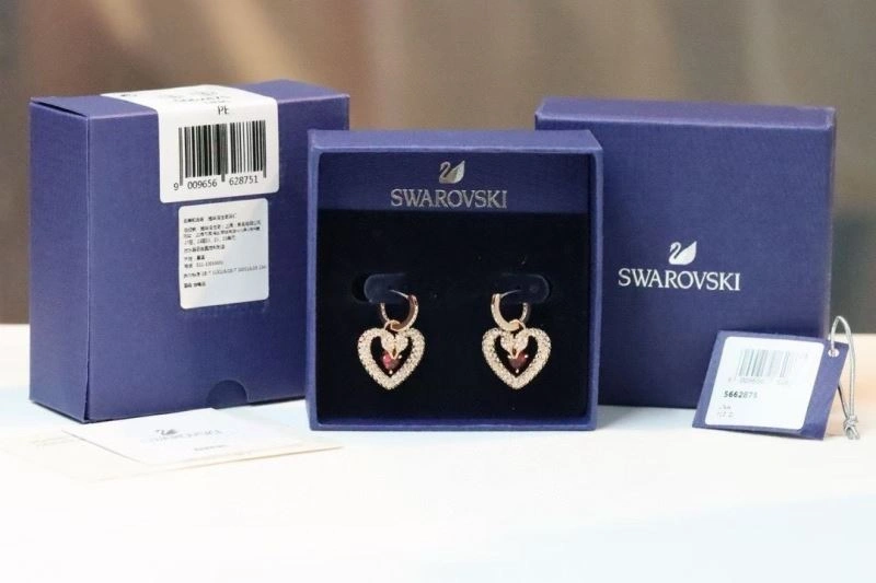 Brand-authenticated Swarovski Earrings