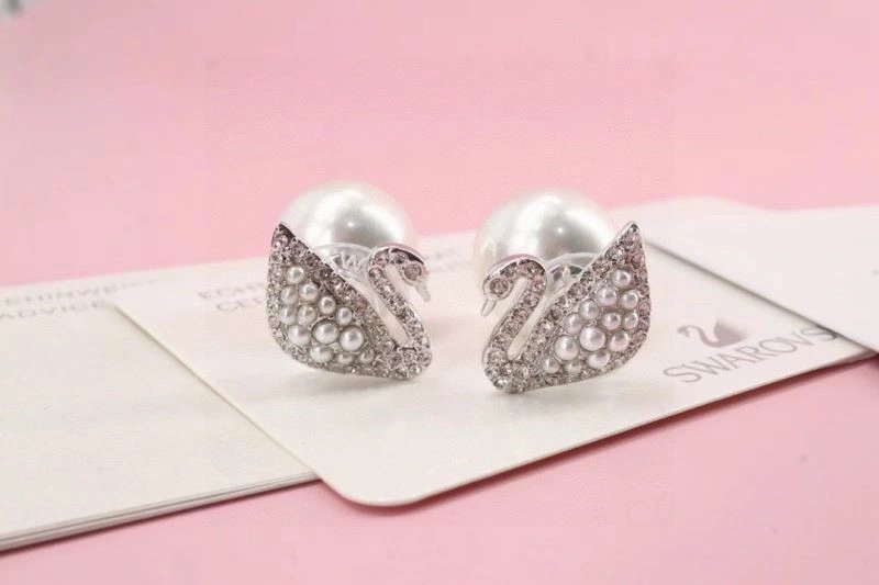 Top mirror Swarovski Earrings