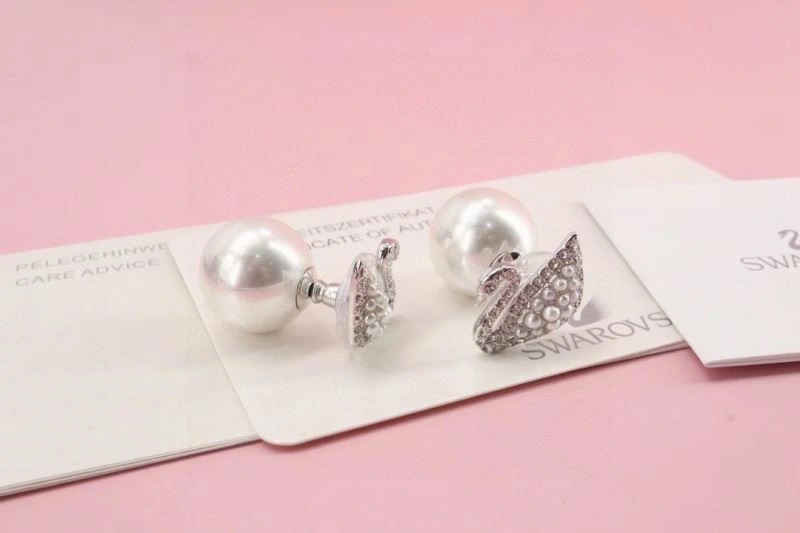 Top mirror Swarovski Earrings