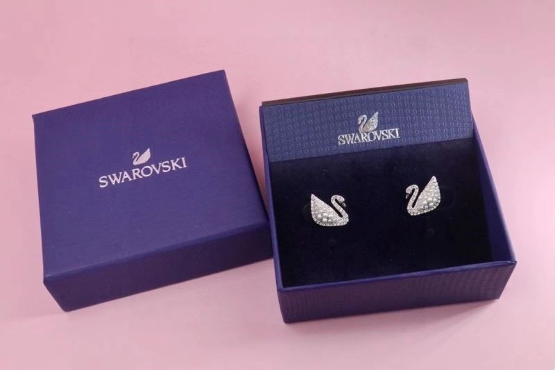 Top mirror Swarovski Earrings