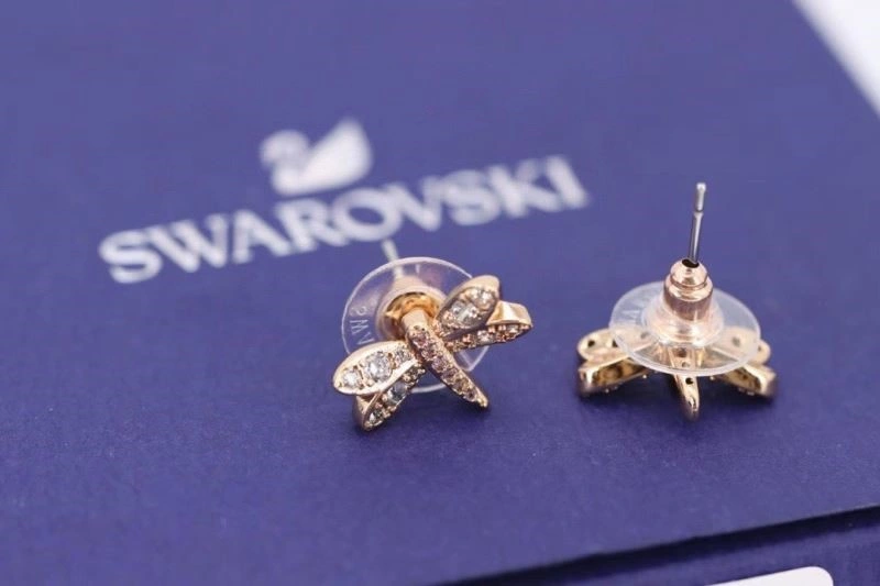 Top mirror Swarovski Earrings