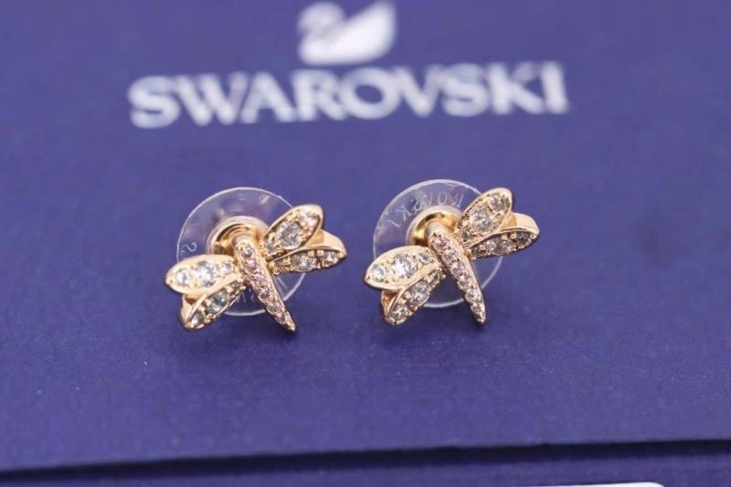 Top mirror Swarovski Earrings