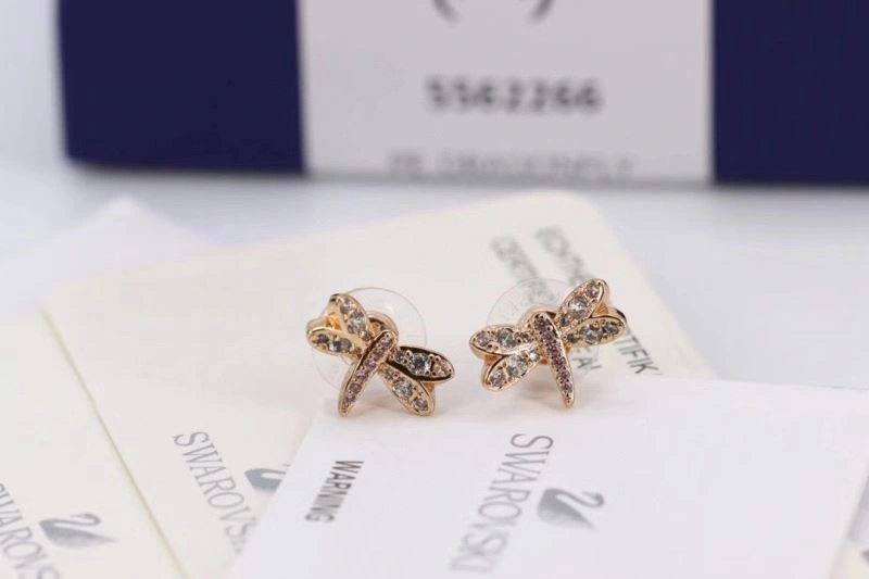 Top mirror Swarovski Earrings