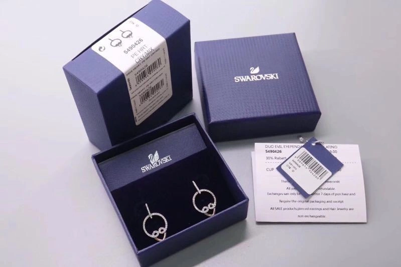 Brand-authenticated Swarovski Earrings