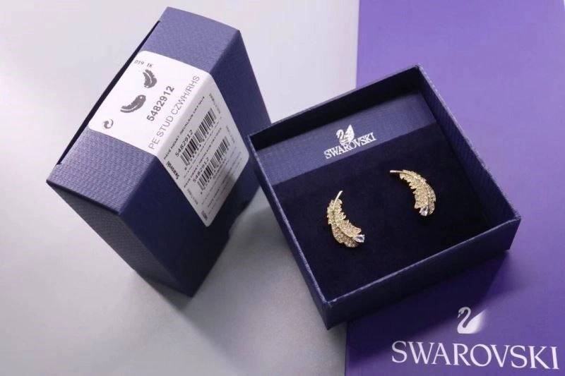 Indistinguishable Swarovski Earrings