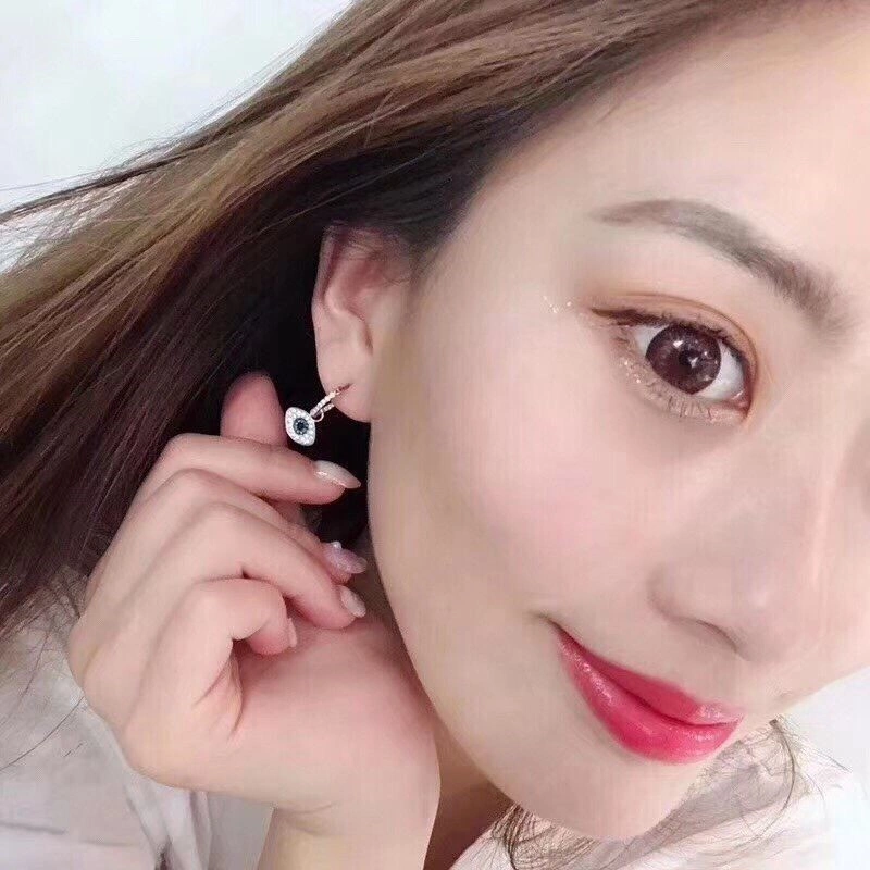 Top mirror Swarovski Earrings