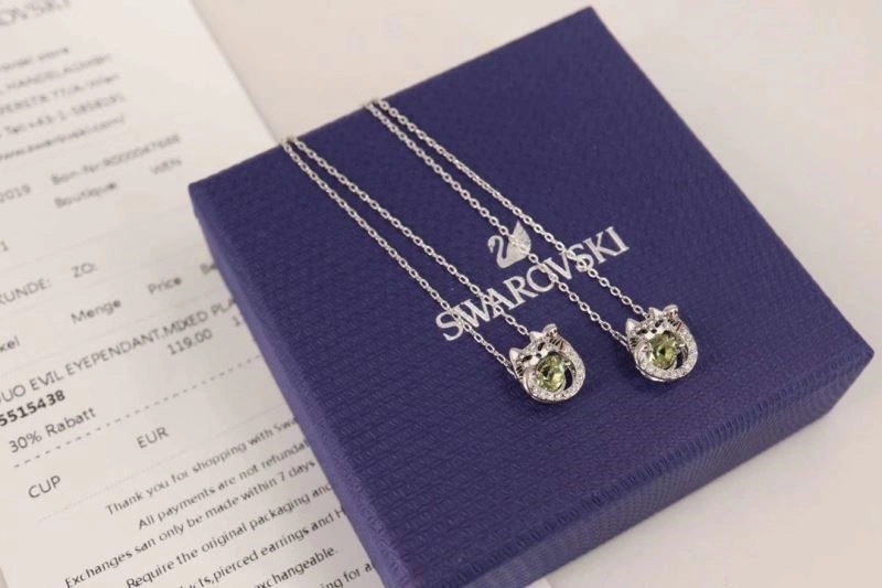 Top mirror Swarovski Necklaces