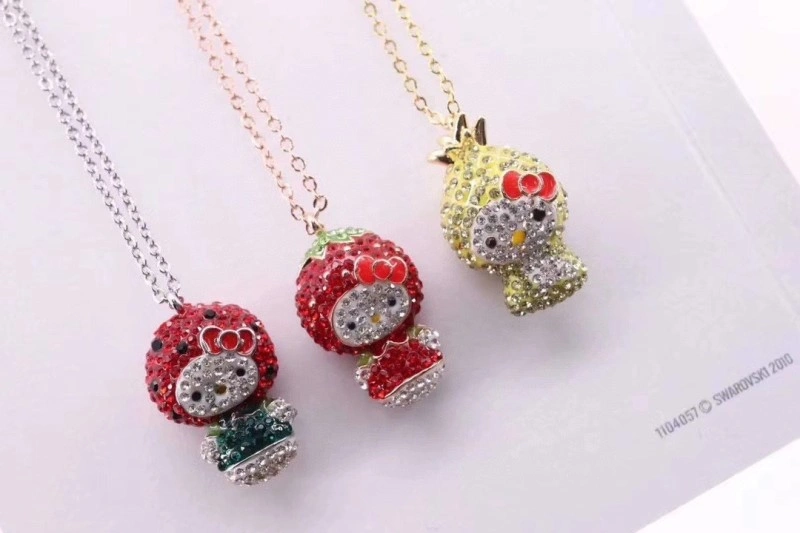Top mirror Swarovski Necklaces