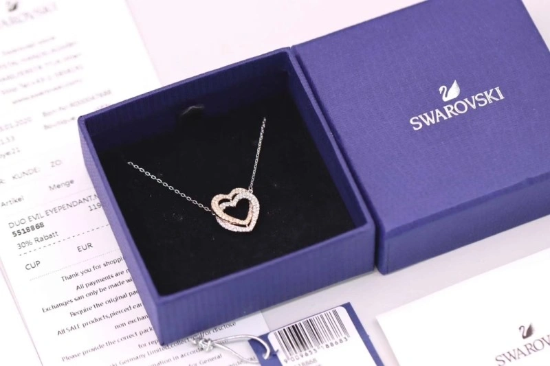 Indistinguishable Swarovski Necklaces