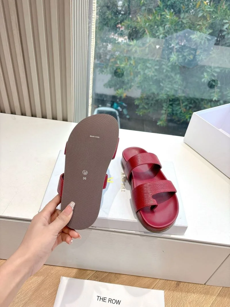 Brand-authenticated The Row Sandals