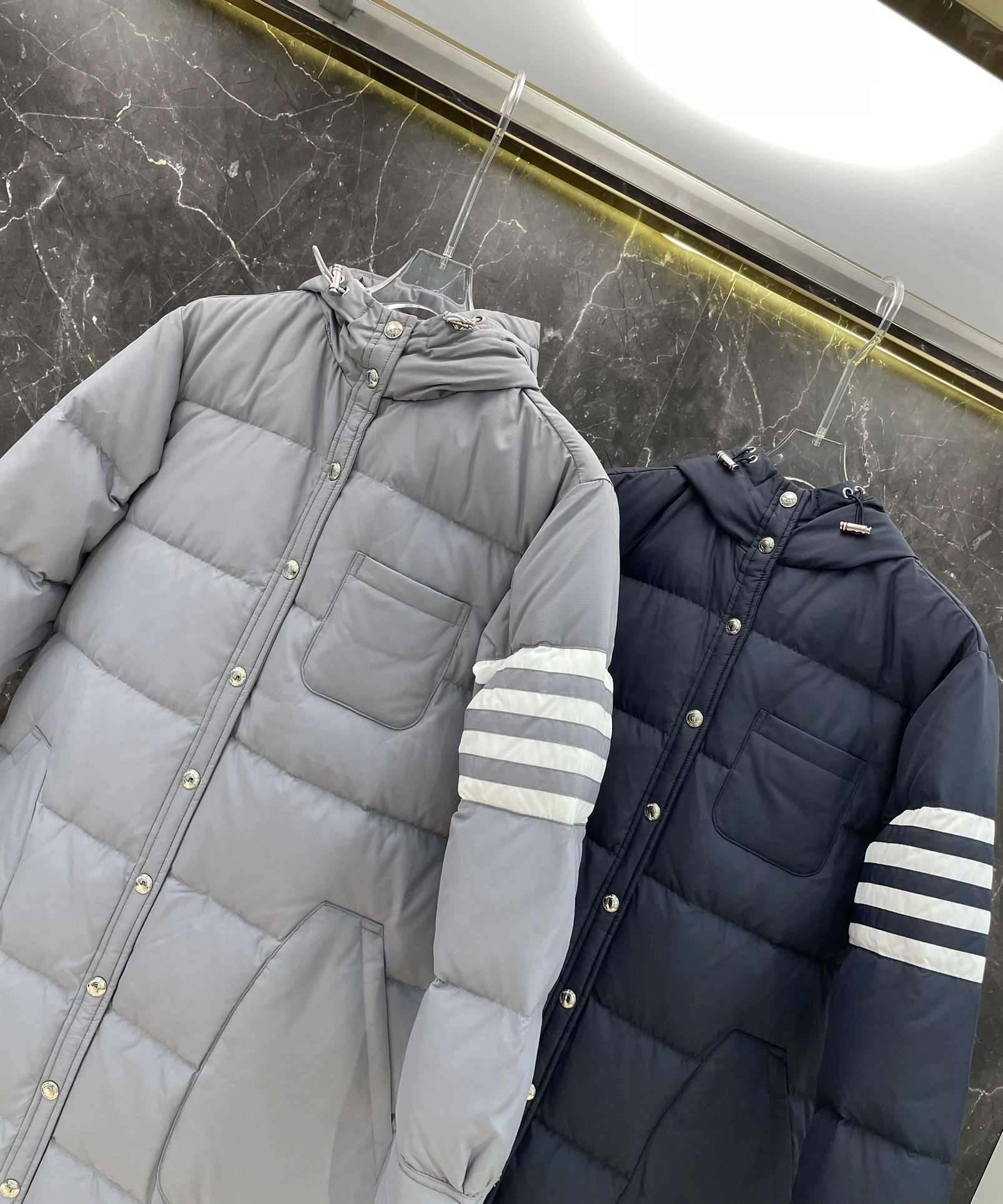 Budget-friendly Thom Browne Down Jackets