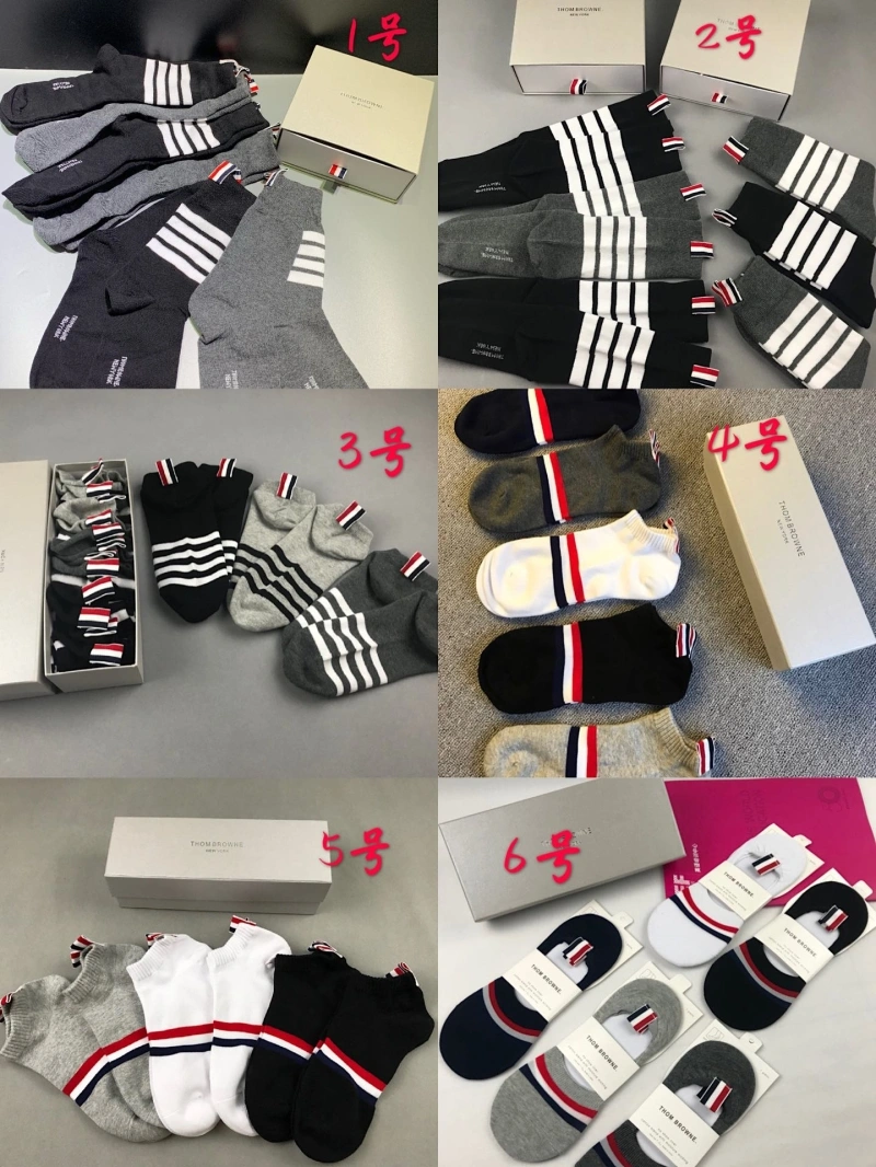 Exact replica Thom Browne Socks