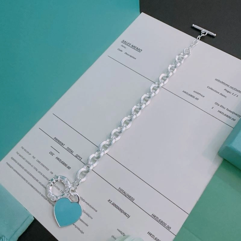 Brand-authenticated Tiffany Bracelets