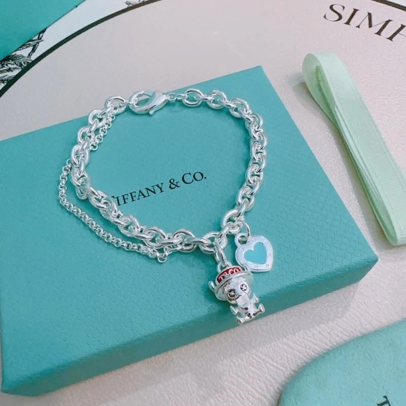Top mirror Tiffany Bracelets