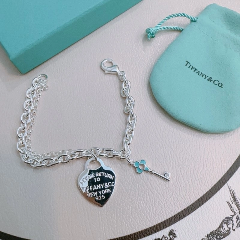 Brand-authenticated Tiffany Bracelets