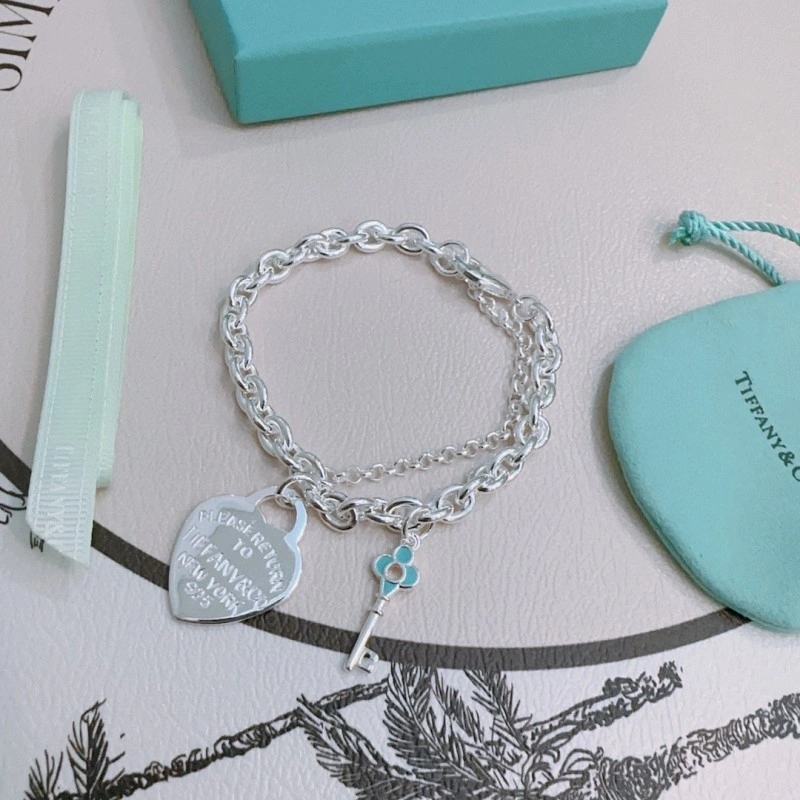 Brand-authenticated Tiffany Bracelets