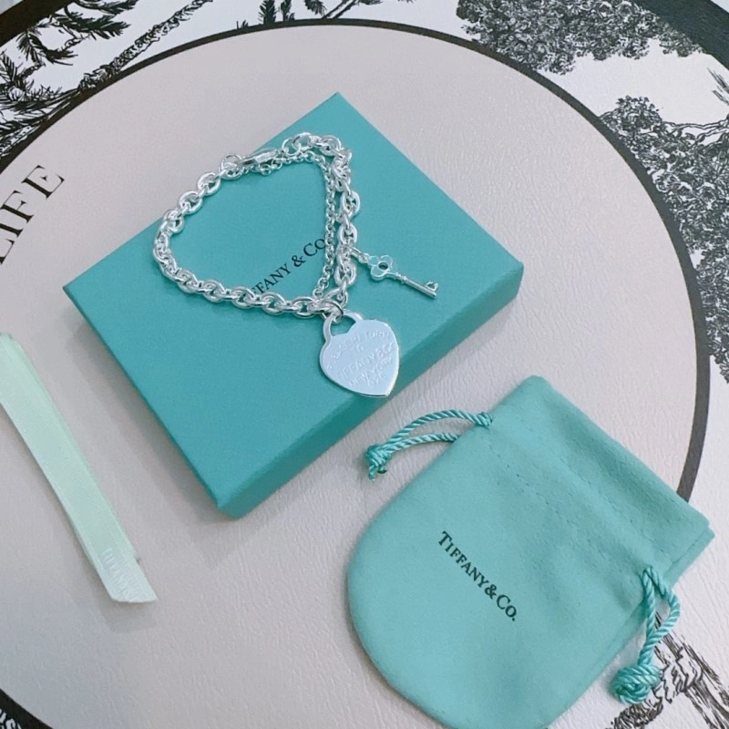 Brand-authenticated Tiffany Bracelets