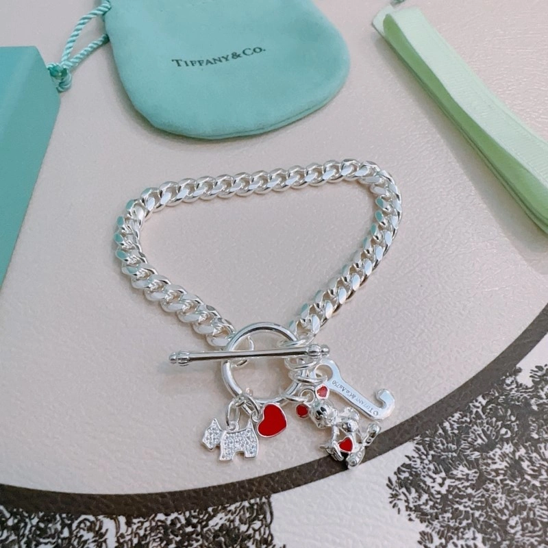 Brand-authenticated Tiffany Bracelets
