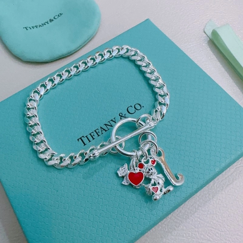 Brand-authenticated Tiffany Bracelets