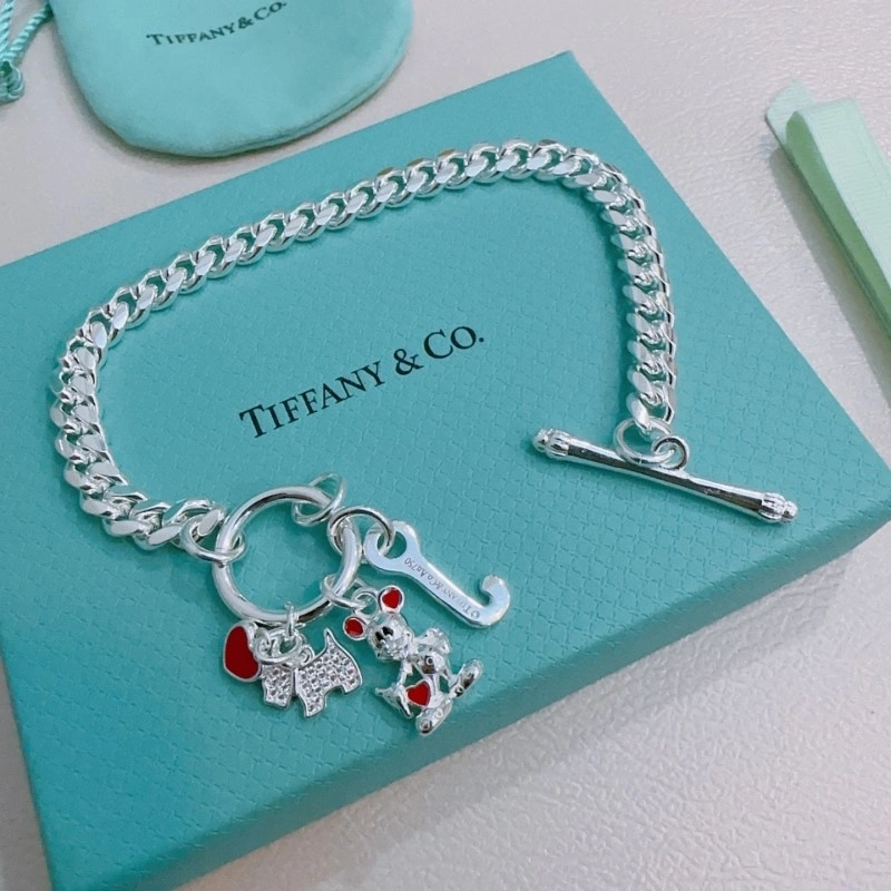 Brand-authenticated Tiffany Bracelets