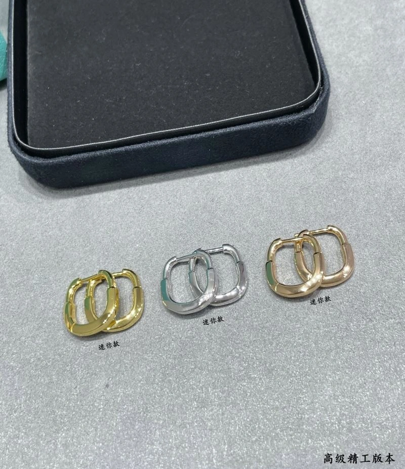 Top mirror Tiffany Earrings
